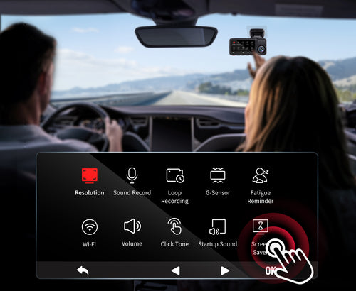 REDTIGER F17 Elite 4K 3 Channel Dash Cam Ultra-Color HDR