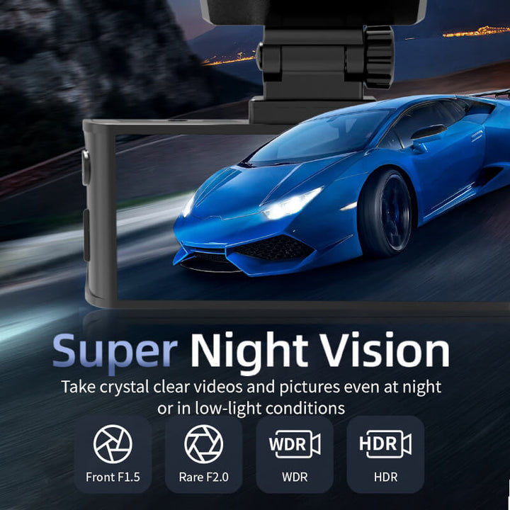 Redtiger F7N 4K Dual Dash Cam-Refurbished – REDTIGER Official